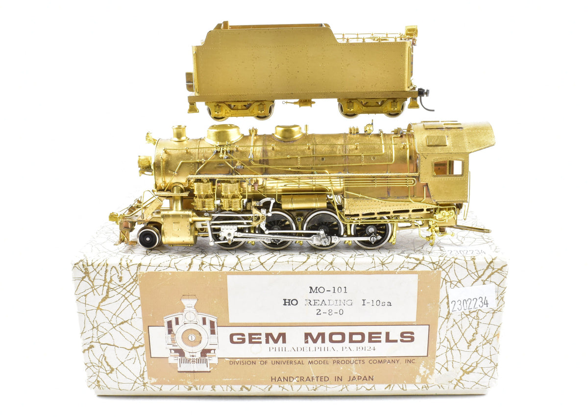 HO Brass Gem Models RDG - Reading I-10s 2-8-0 Consolidation Improved 1 – ReSourced Rails