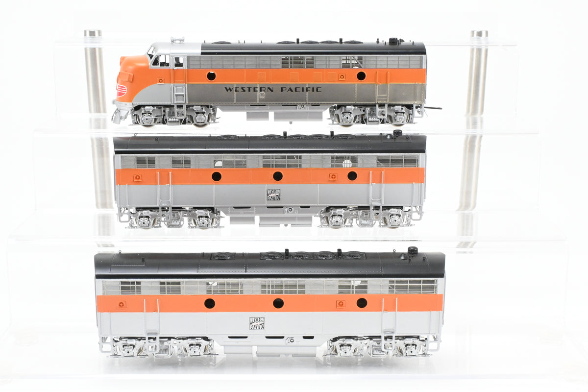 HO Brass Oriental Limited WP - Western Pacific EMD FP7A/F7B/F7B FP Zep – ReSourced Rails