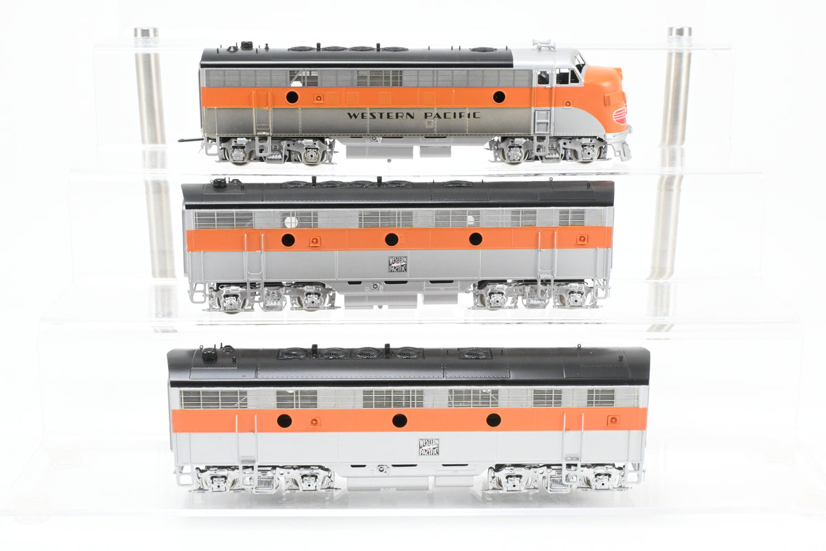 HO Brass Oriental Limited WP - Western Pacific EMD FP7A/F7B/F7B FP Zep – ReSourced Rails