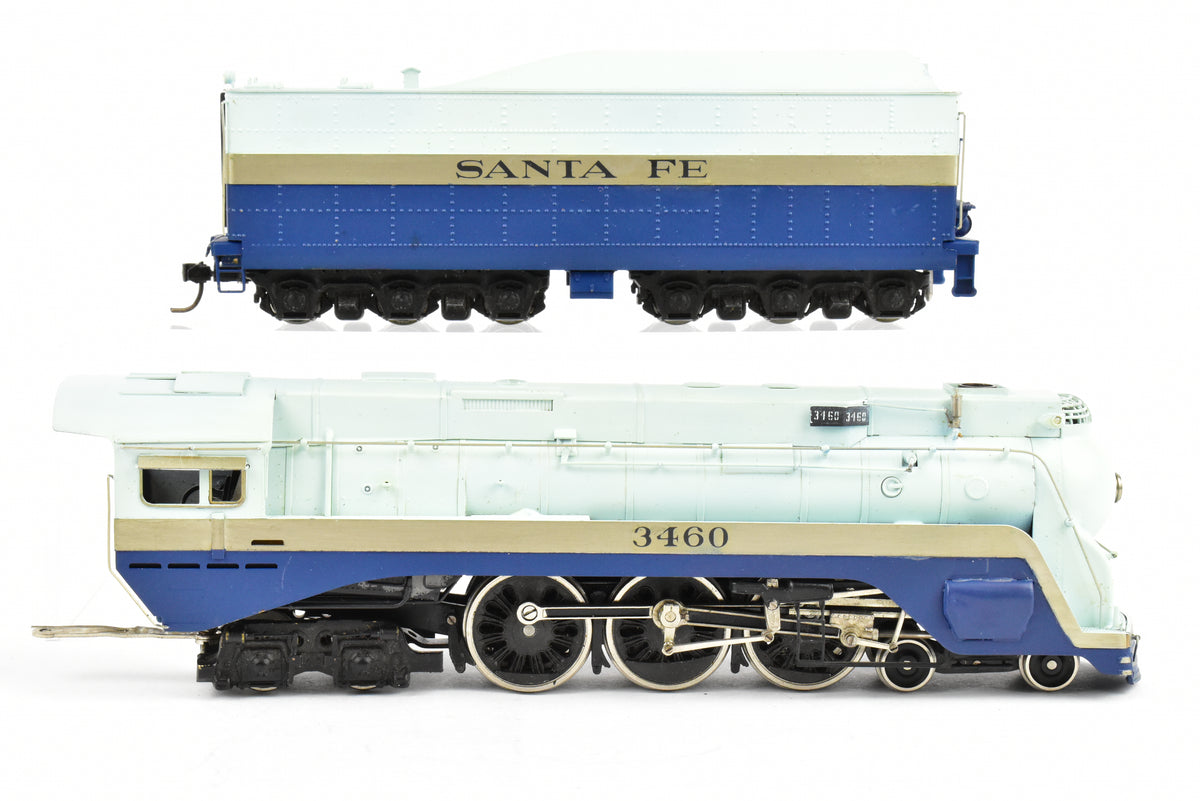 HO Brass PFM - Tenshodo ATSF - Santa Fe 4-6-4 No. 3460 The Blue Goose – ReSourced Rails