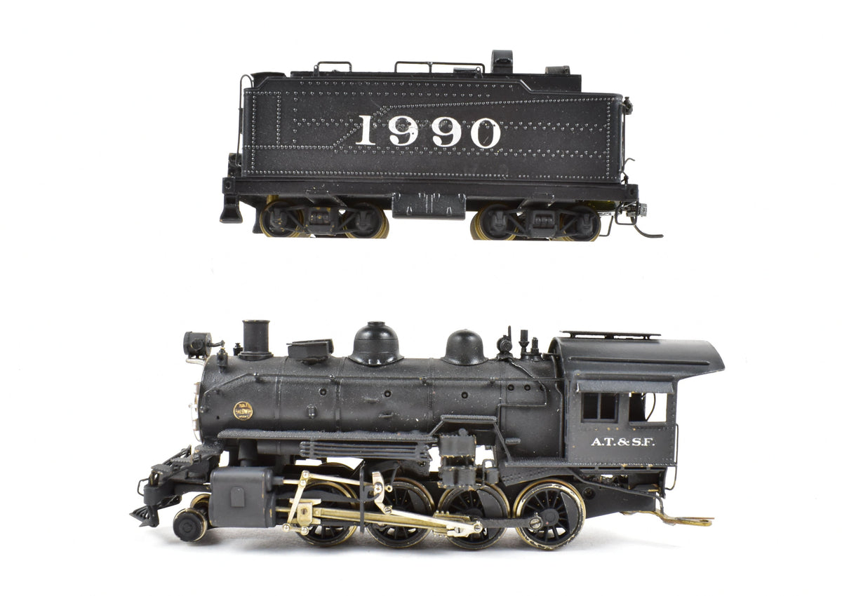 HO Brass PFM - United ATSF - Santa Fe 2-8-0 Custom Painted Can Motor & – ReSourced Rails