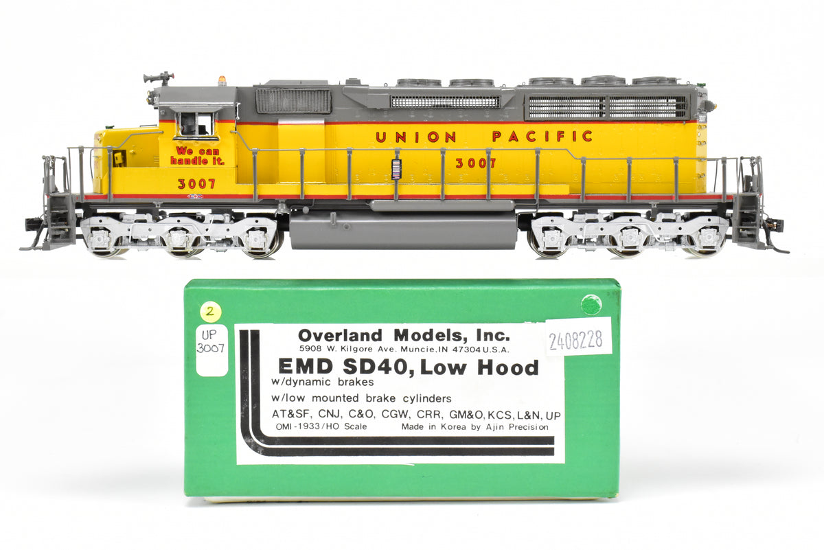HO Brass OMI - Overland Models Inc. UP - Union Pacific EMD SD40 w/Low – ReSourced Rails