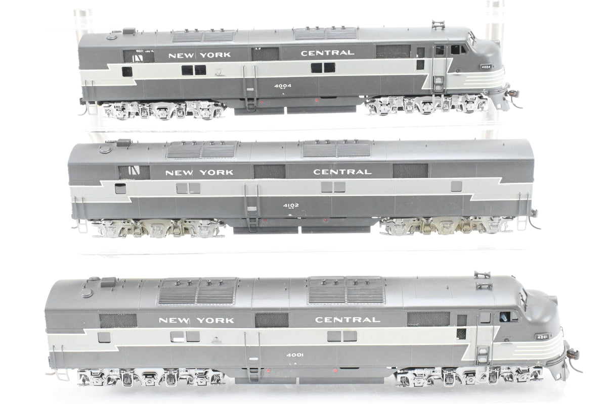 HO Brass Sunset Models NYC - New York Central EMD E7A/B/A Set Custom P – ReSourced Rails