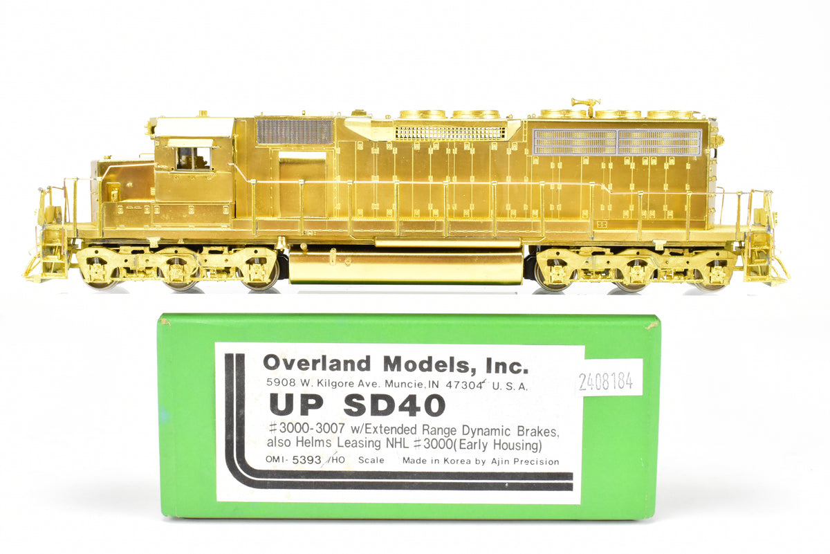 HO Brass OMI - Overland Models Inc. UP - Union Pacific EMD SD40 Nos. 3 – ReSourced Rails