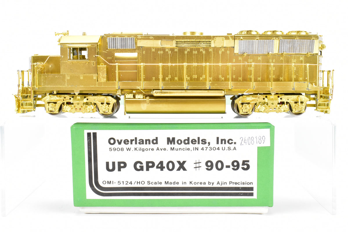 HO Brass OMI - Overland Models, Inc. UP - Union Pacific GP40X Nos. 90- – ReSourced Rails