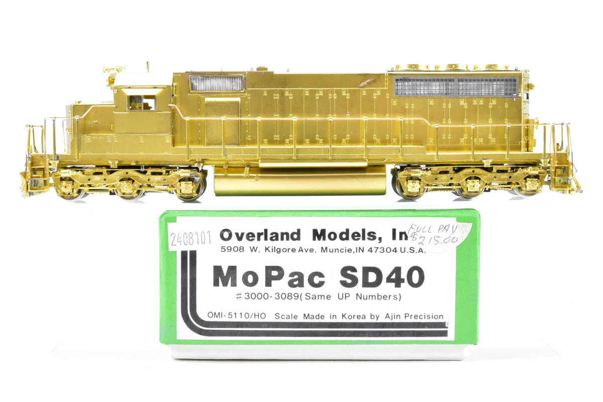 HO Brass OMI - Overland Models Inc. MP - Missouri Pacific EMD SD40 #30 – ReSourced Rails