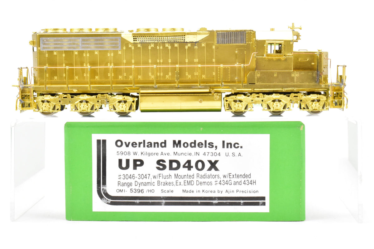 HO Brass OMI - Overland Models Inc. UP - Union Pacific EMD SD40X Nos. – ReSourced Rails