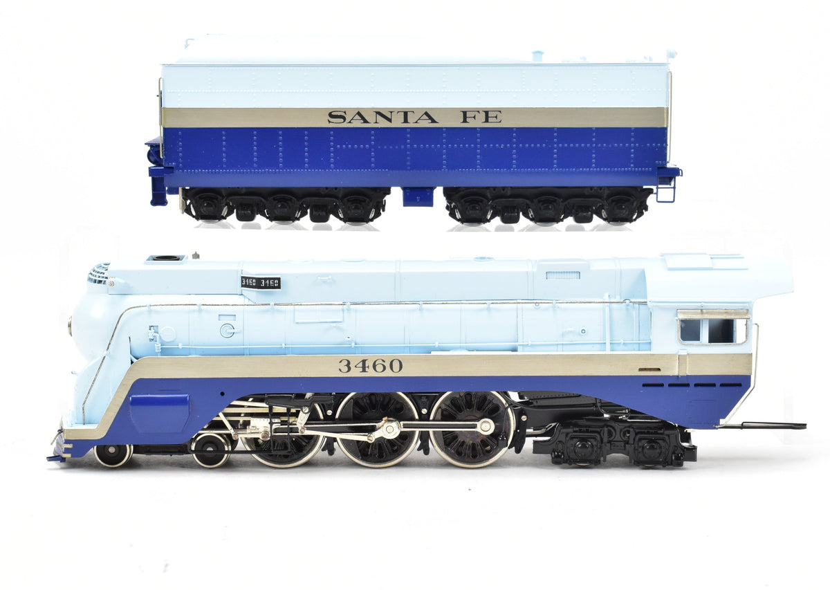 HO Brass PFM - Tenshodo ATSF - Santa Fe 4-6-4 No. 3460 "The Blue Goose – ReSourced Rails