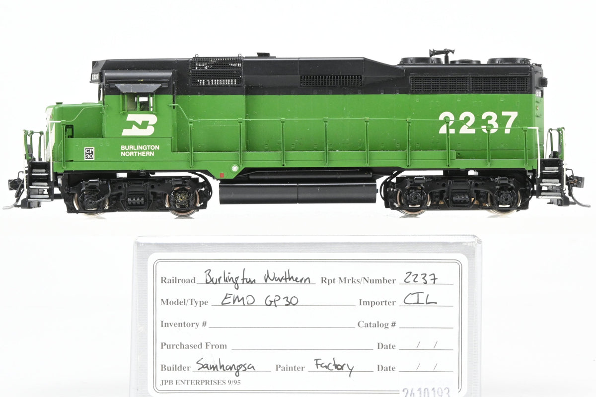 HO Brass CIL - Challenger Imports BN - Burlington Northern EMD GP30 Ph – ReSourced Rails
