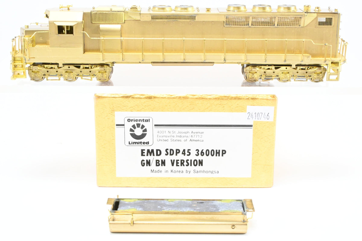 HO Brass Oriental Limited GN - Great Northern or BN - Burlington North – ReSourced Rails
