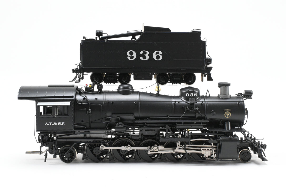 HO Brass DVP - Division Point ATSF - Santa Fe 2-10-2 FP #936 with 8500 – ReSourced Rails