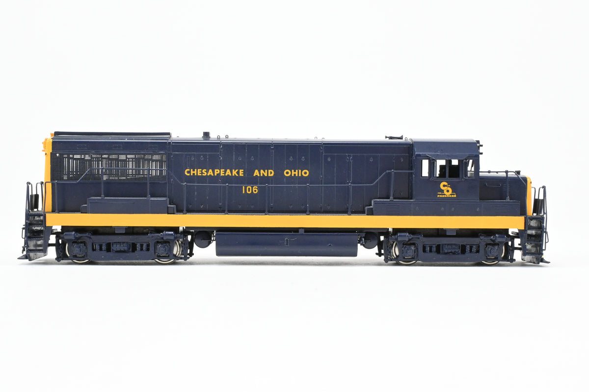 HO Brass Oriental Limited C&O – Chesapeake & Ohio GE U25B 2500 HP Low – ReSourced Rails