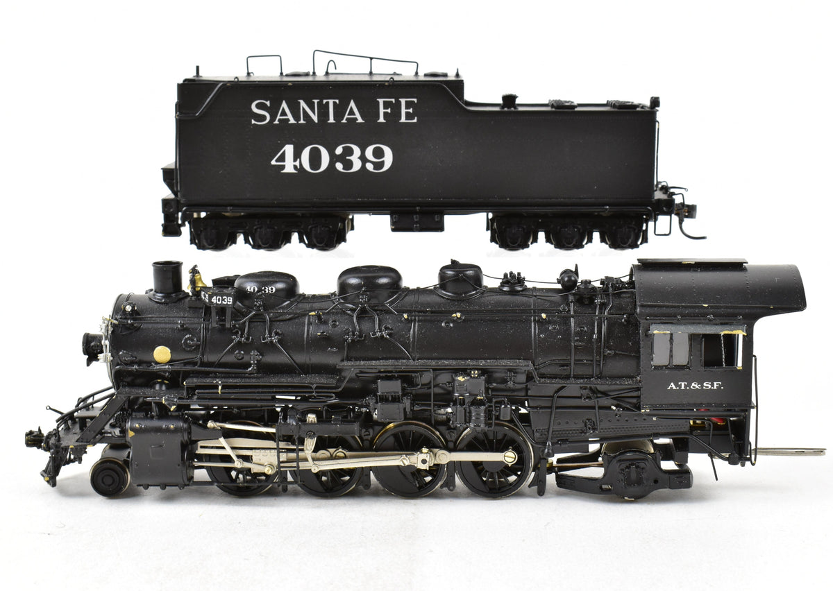 HO Brass Sunset Models ATSF - Santa Fe 4000 Class 2-8-2 Mikado Custom – ReSourced Rails