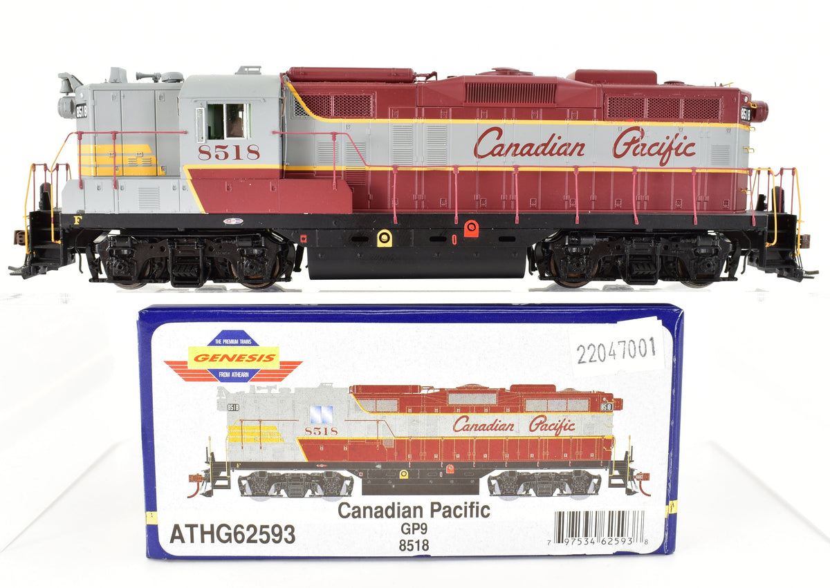 HO Athearn Genesis CPR - Canadian Pacific Railway EMD GP9 DCC Ready – ReSourced Rails