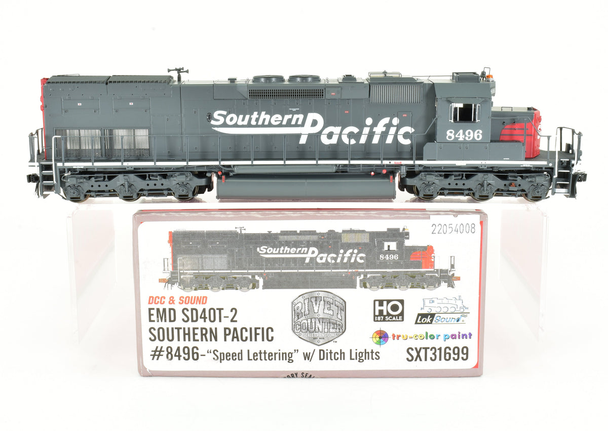 HO ScaleTrains "Rivet Counter" SP - Southern Pacific SD40T-2 No. 8496 – ReSourced Rails