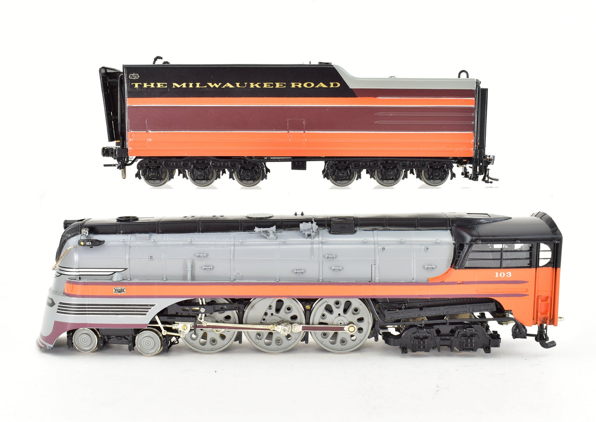 HO Brass CON OMI - Overland Models, Inc. MILW - Milwaukee Road F-7 4-6 – ReSourced Rails