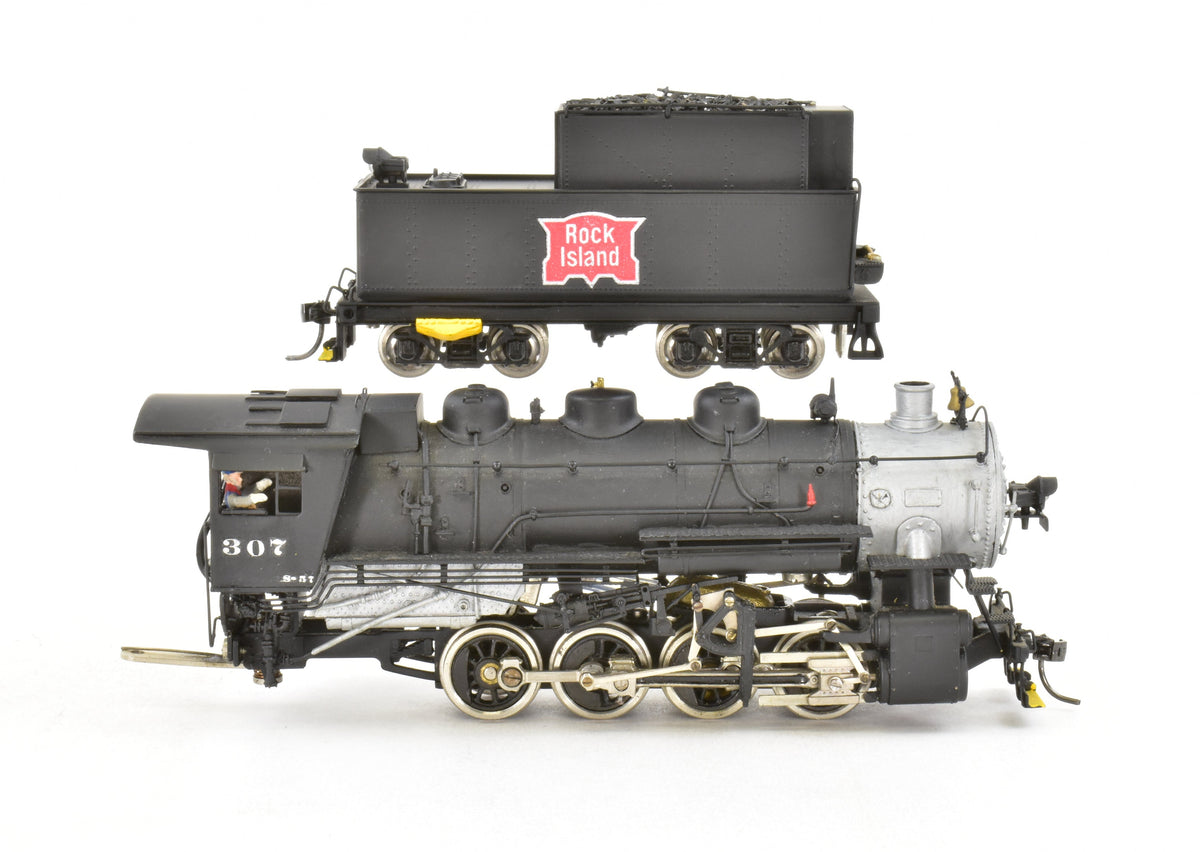 HO Brass PFM - Tenshodo CRI&P -Rock Island 0-8-0 Switcher FP No. 307 – ReSourced Rails