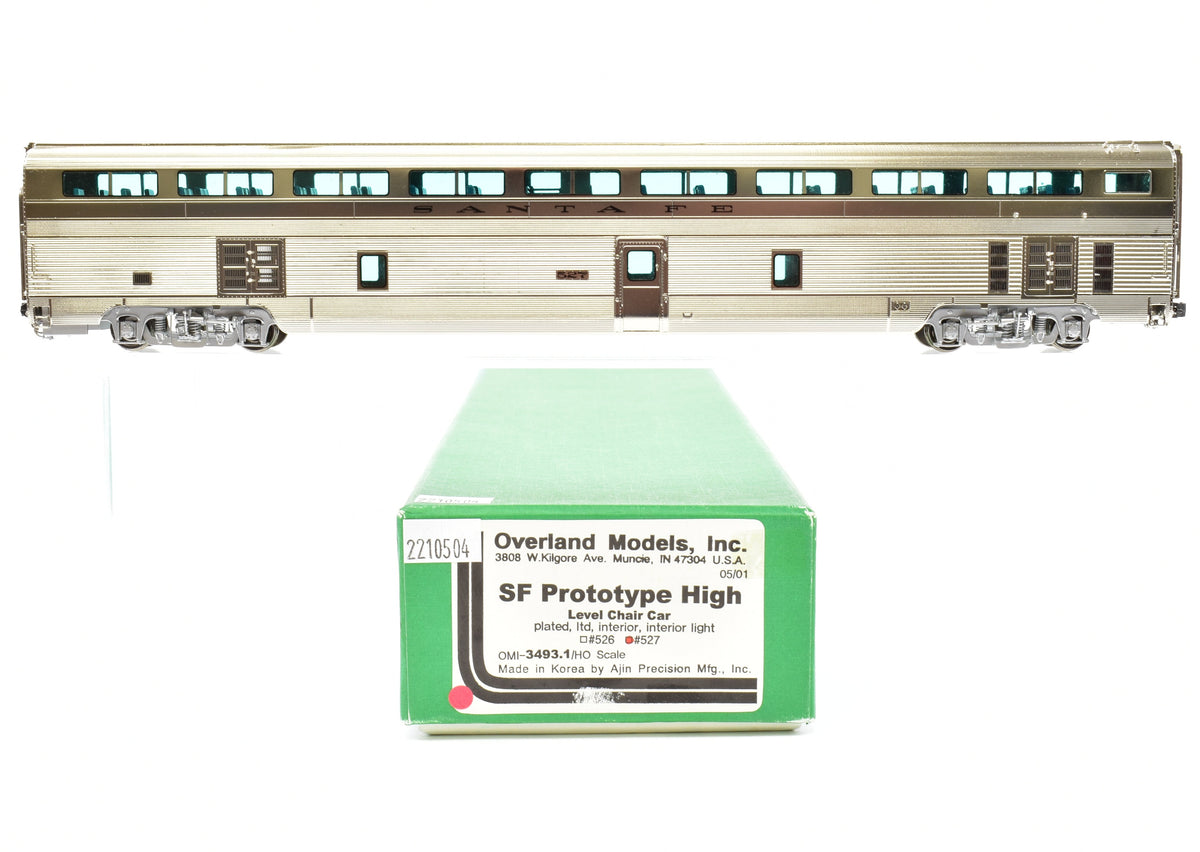 HO Brass OMI - Overland Models, Inc. ATSF - Santa Fe Prototype Hi-Leve – ReSourced Rails