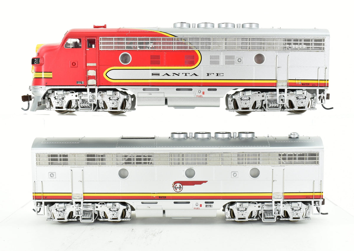 HO Athearn Genesis ATSF - Santa Fe EMD F3A/F3B Set #21L and 21A – ReSourced Rails