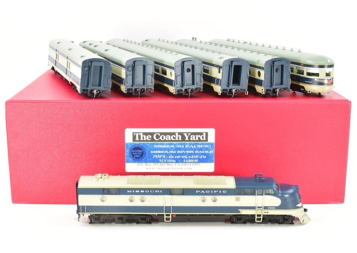 HO Brass TCY - The Coach Yard MP - Missouri Pacific 1950s "Missouri Ri – ReSourced Rails
