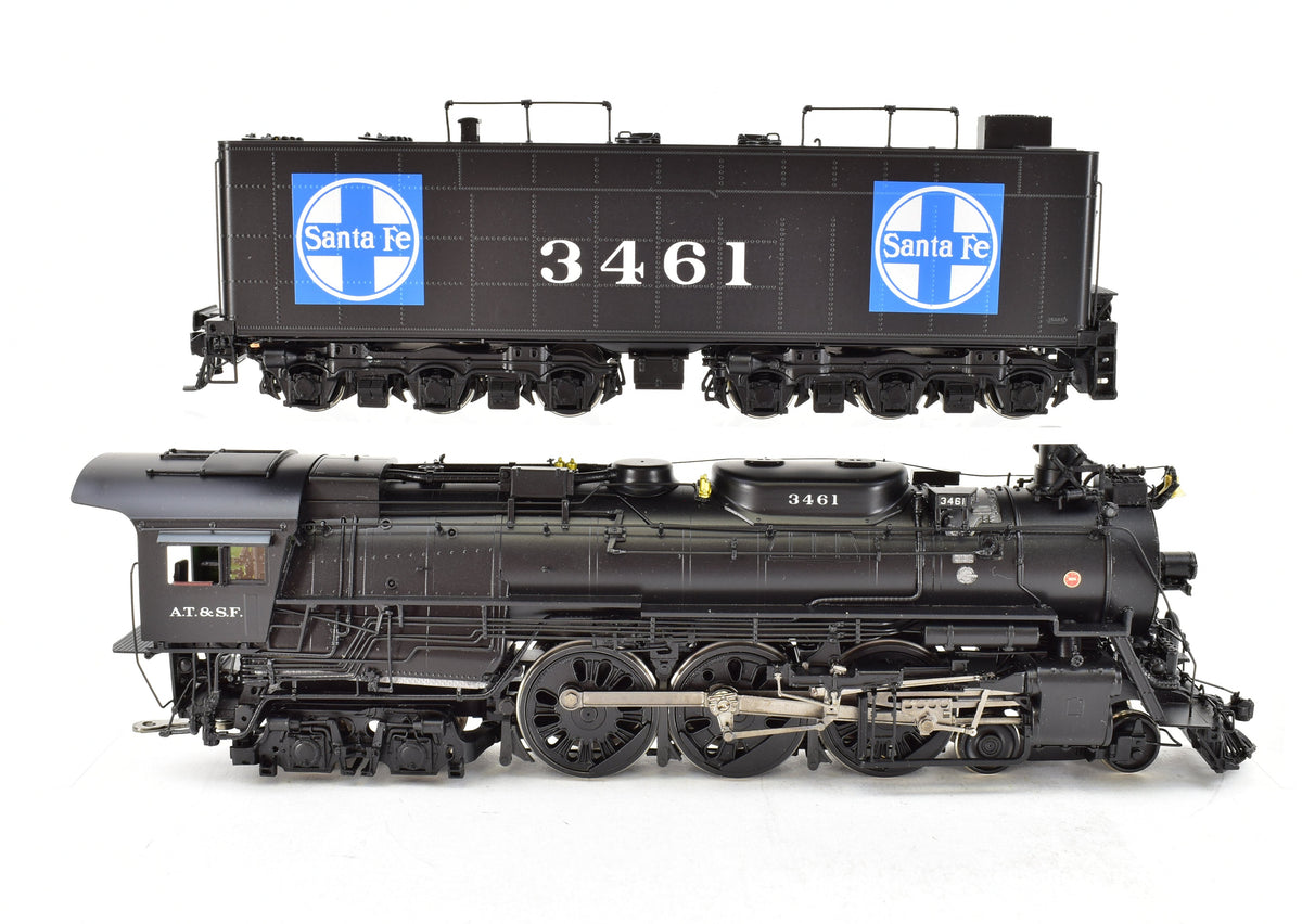 HO Brass CON GPM - Glacier Park Models ATSF - Santa Fe 3460 Class 4-6- – ReSourced Rails