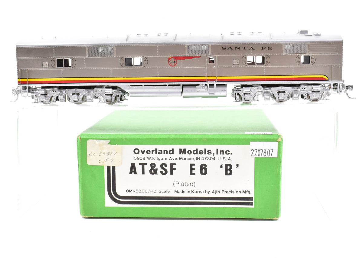 HO Brass OMI - Overland Models, Inc. ATSF - Santa Fe EMD E6B Custom Pa – ReSourced Rails