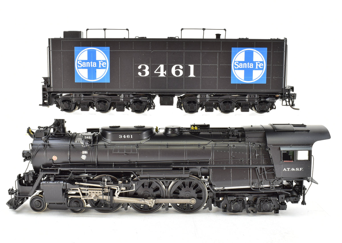 HO Brass CON GPM - Glacier Park Models ATSF - Santa Fe 3460 Class 4-6- – ReSourced Rails