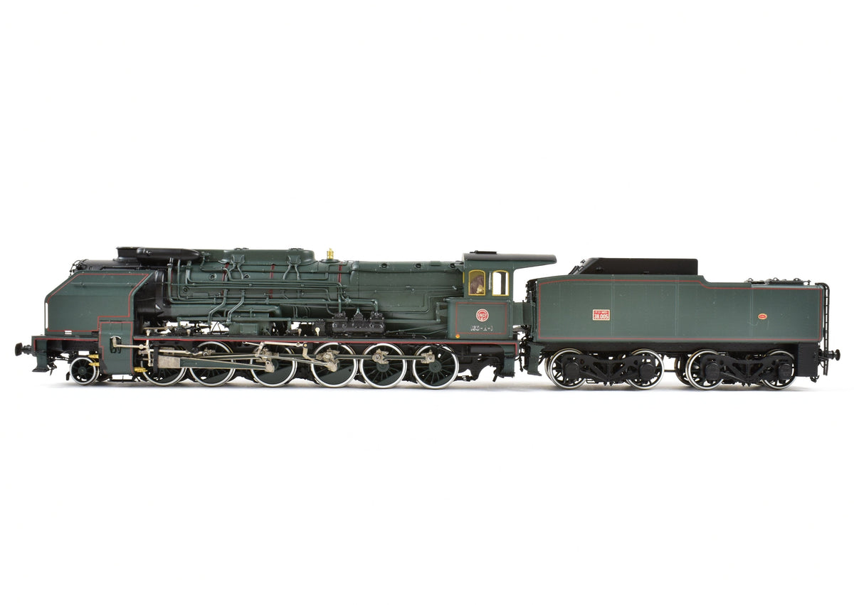 HO Brass CON Micro-Metakit SNCF 2-12-0 Heavy Freight Class 160-A FP Gr ...