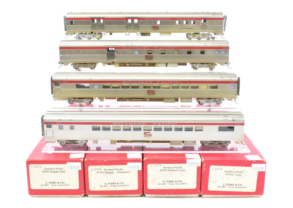 HO Brass Soho SP - Southern Pacific 9-Car Sunset Limited Train Custom ...