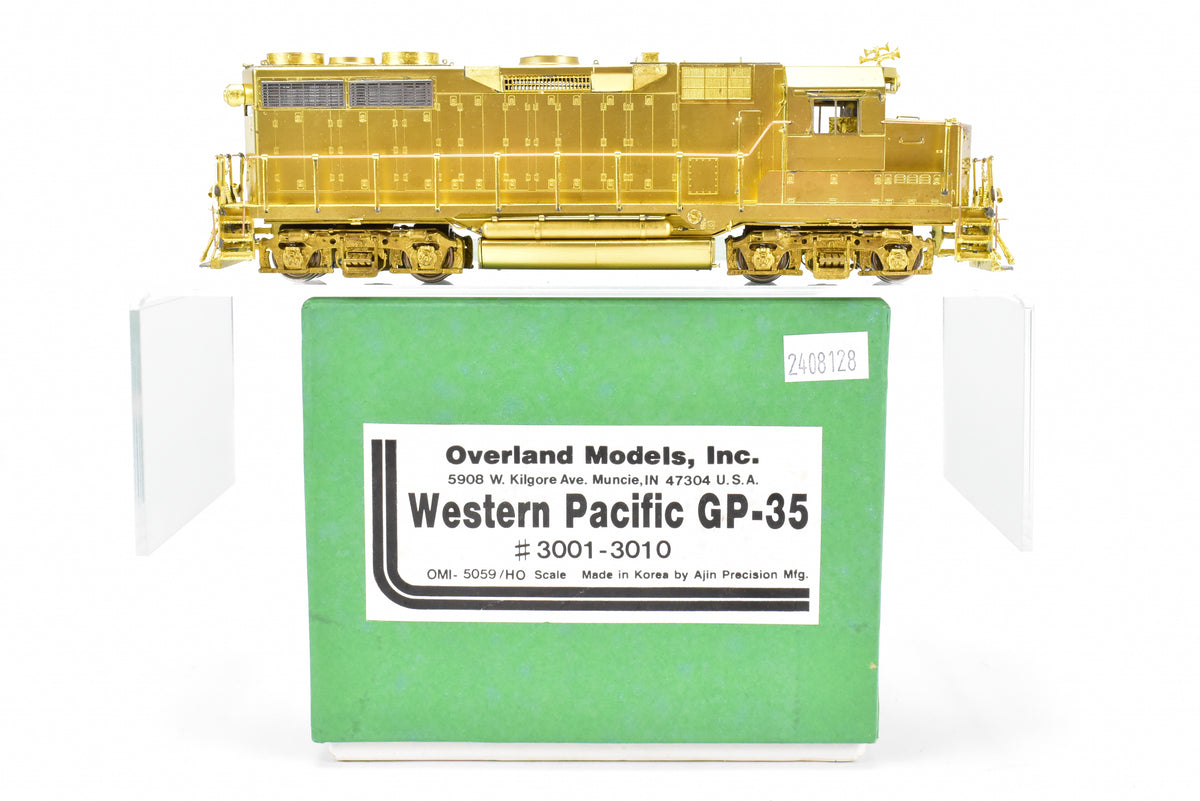 HO Brass OMI - Overland Models Inc. WP - Western Pacific EMD GP35 Nos ...