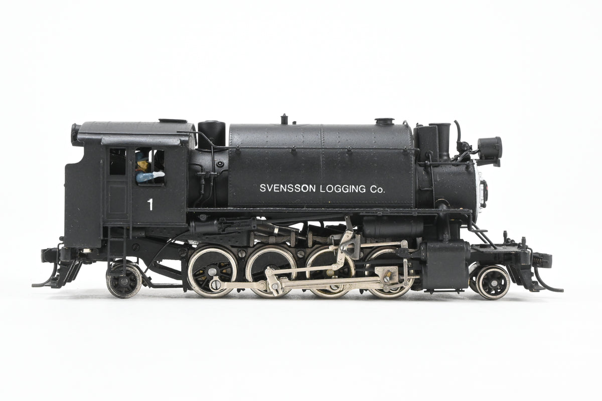HO Brass NWSL - Northwest Short Line Alco "Minarets" 2-8-2T Tank Loggi ...