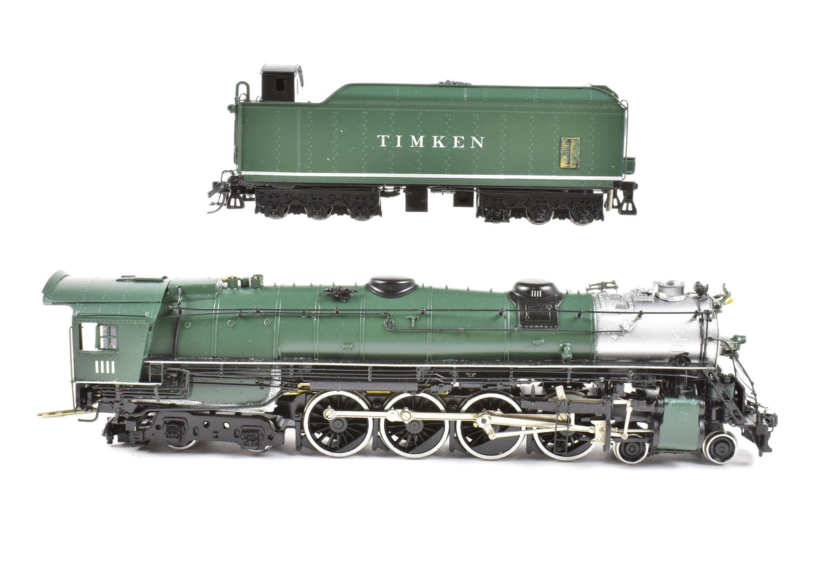 HO Brass CON Key Imports Timken 4-8-4 No. 1111 "Four Aces" Pro-Painted ...