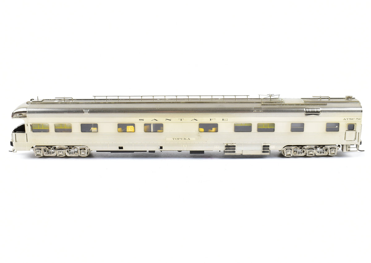 HO Brass TCY - The Coach Yard ATSF - Santa Fe Business Car "Topeka" Cu ...