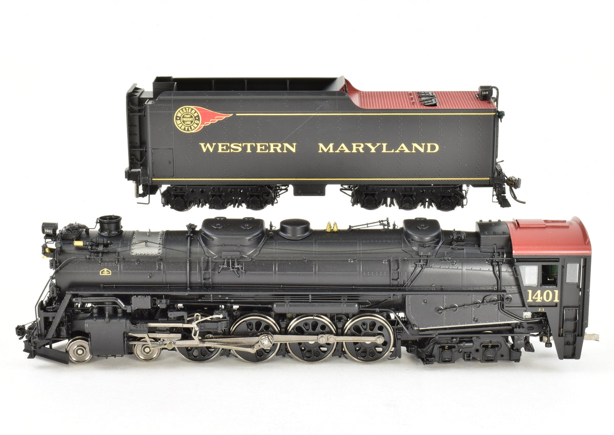 HO Brass CON PSC - Precision Scale Co. WM - Western Maryland 4-8-4 J-1 ...