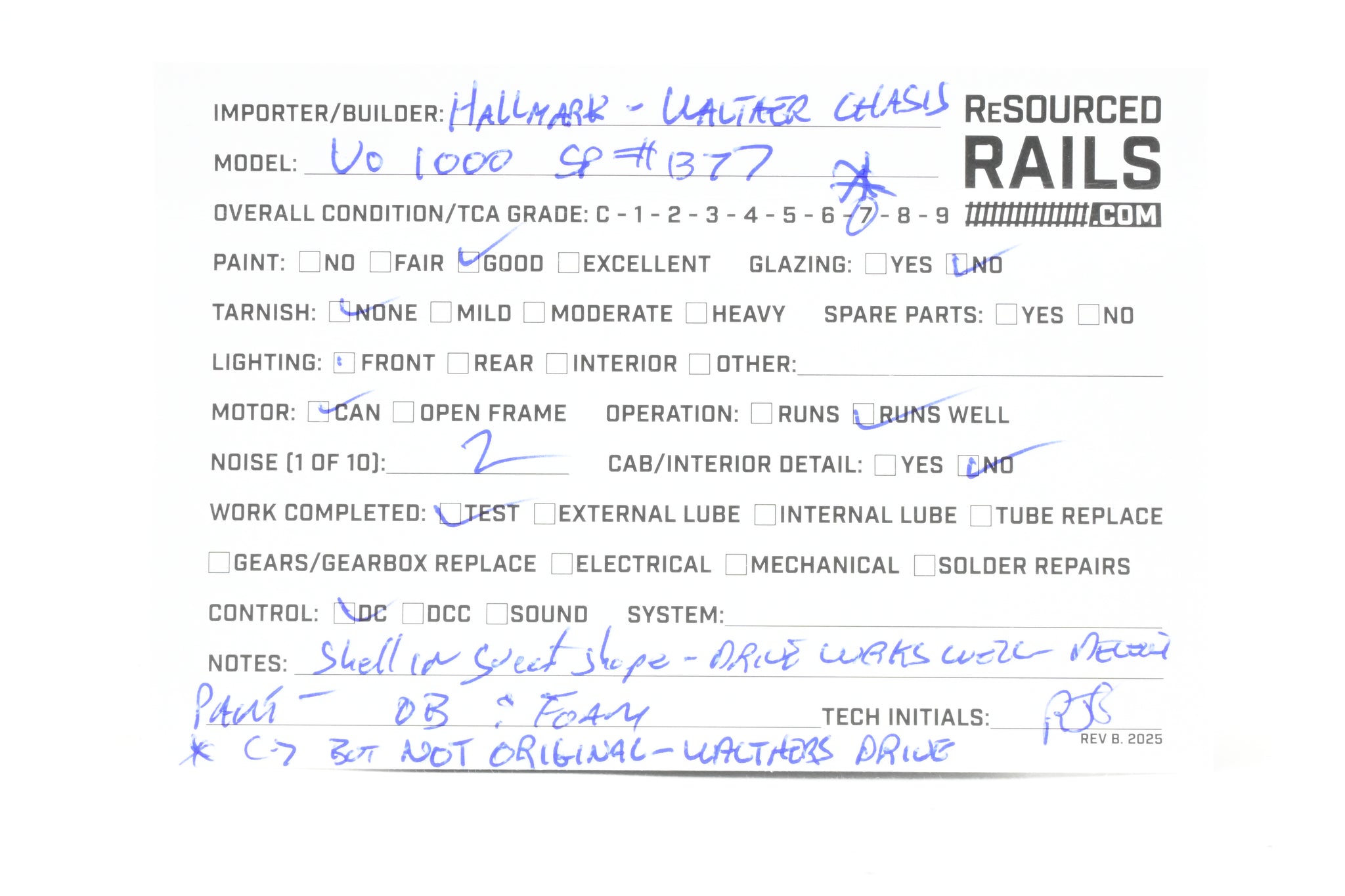 HO Brass Hallmark Models SP – Southern Pacific VO-1000 Diesel Switcher ...