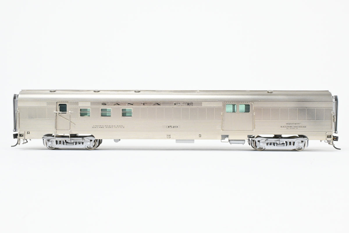 HO Brass TCY - The Coach Yard #1221 ATSF - Santa Fe 1953 Budd Lightwei ...