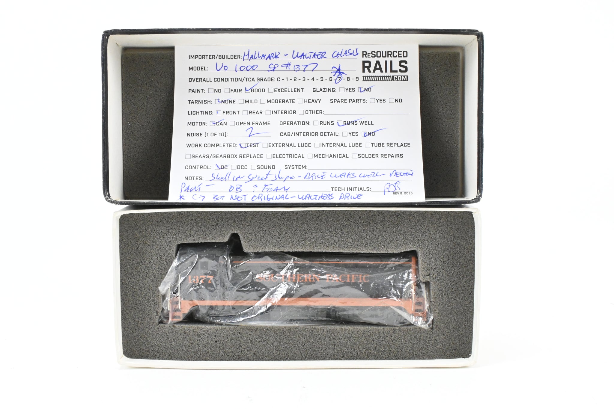 HO Brass Hallmark Models SP – Southern Pacific VO-1000 Diesel Switcher ...