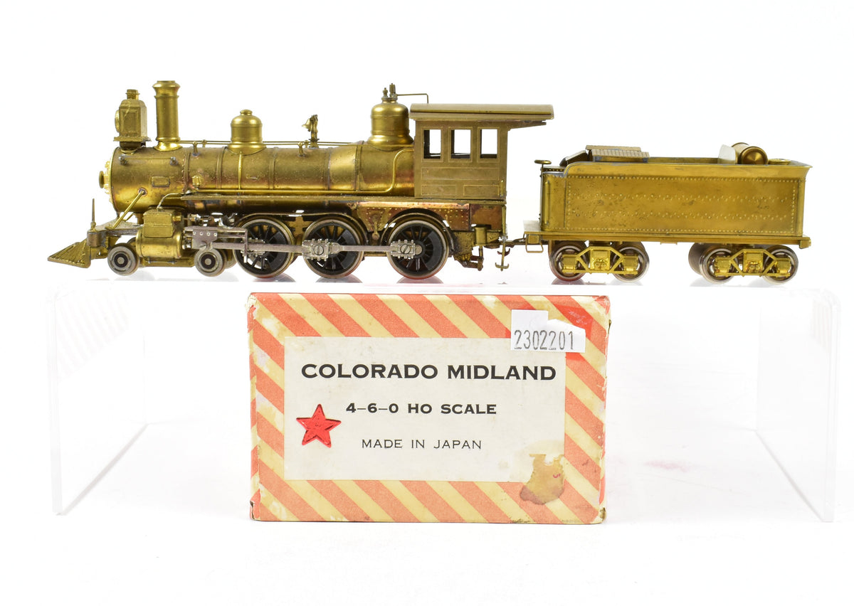 HO Brass MEW - Model Engineering Works CM - Colorado Midland 4-6-0 Ten ...