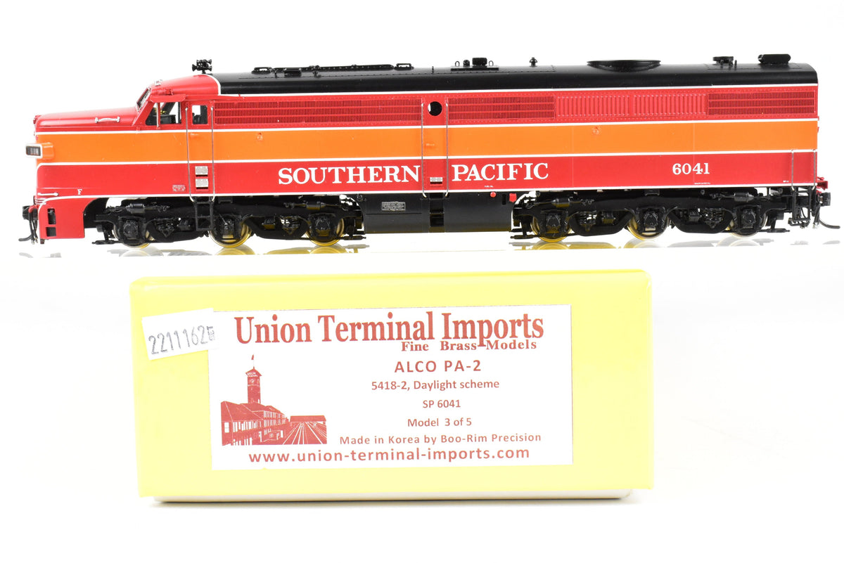 HO Brass CON UTI - Union Terminal Imports SP - Southern Pacific Alco P ...