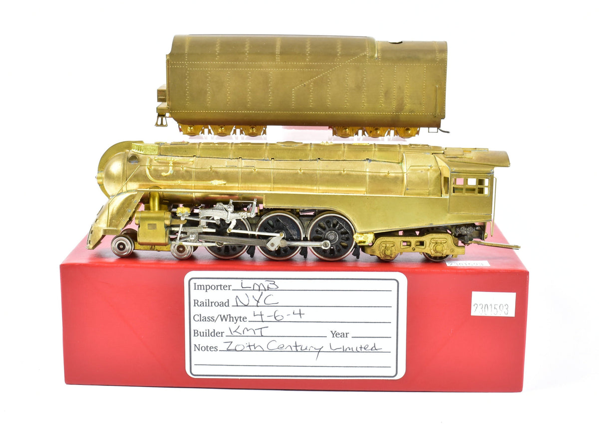 HO Brass LMB Models NYC - New York Central J-3A 4-6-4 Hudson Streamlin ...