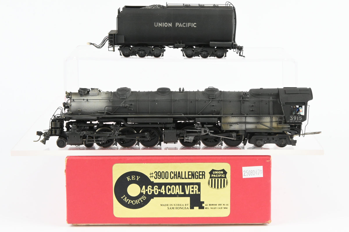 HO Brass CON Key Imports UP - Union Pacific "3900" Class 4-6-6-4 Chall ...