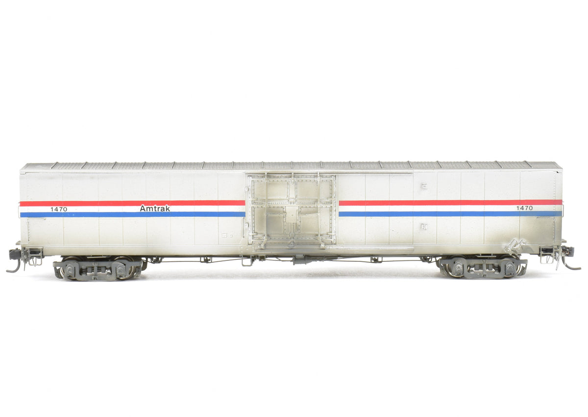 HO Brass Metro Models Amtrak Merchandise Handling Car Custom Painted N ...