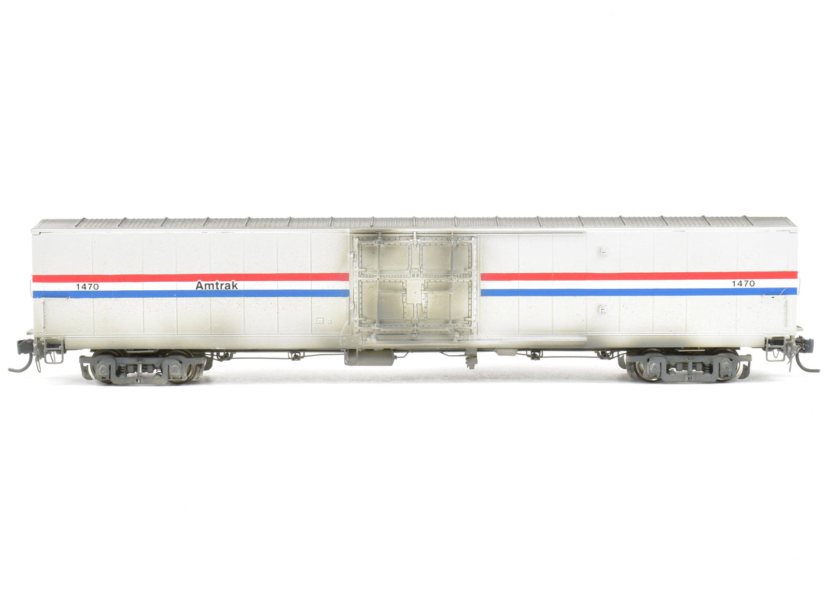 HO Brass Metro Models Amtrak Merchandise Handling Car Custom Painted N ...