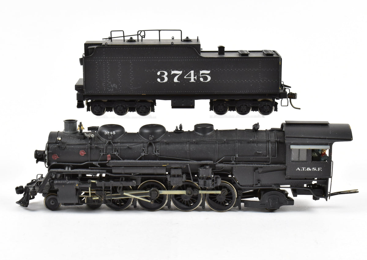 HO Brass Balboa ATSF - Santa Fe 3700 Class 4-8-2 Mountain CP #3745 ...