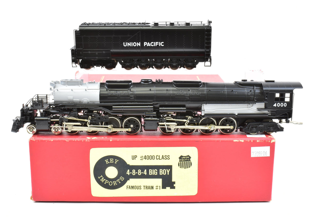 HO Brass Key Imports UP - Union Pacific "4000" Class 4-8-8-4 "Big Boy ...