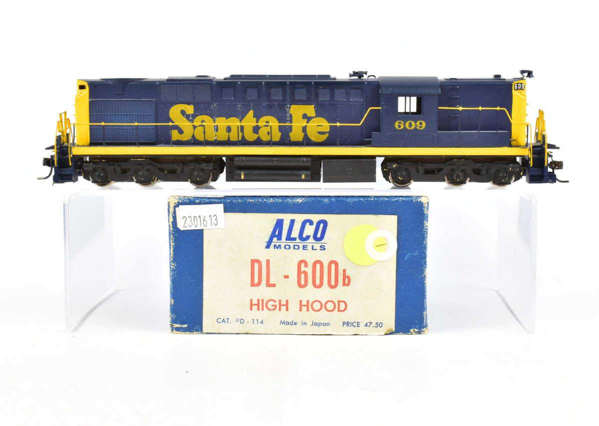 HO Brass Alco Models ATSF - Santa Fe ALCO DL600B RSD15 High Hood Versi ...