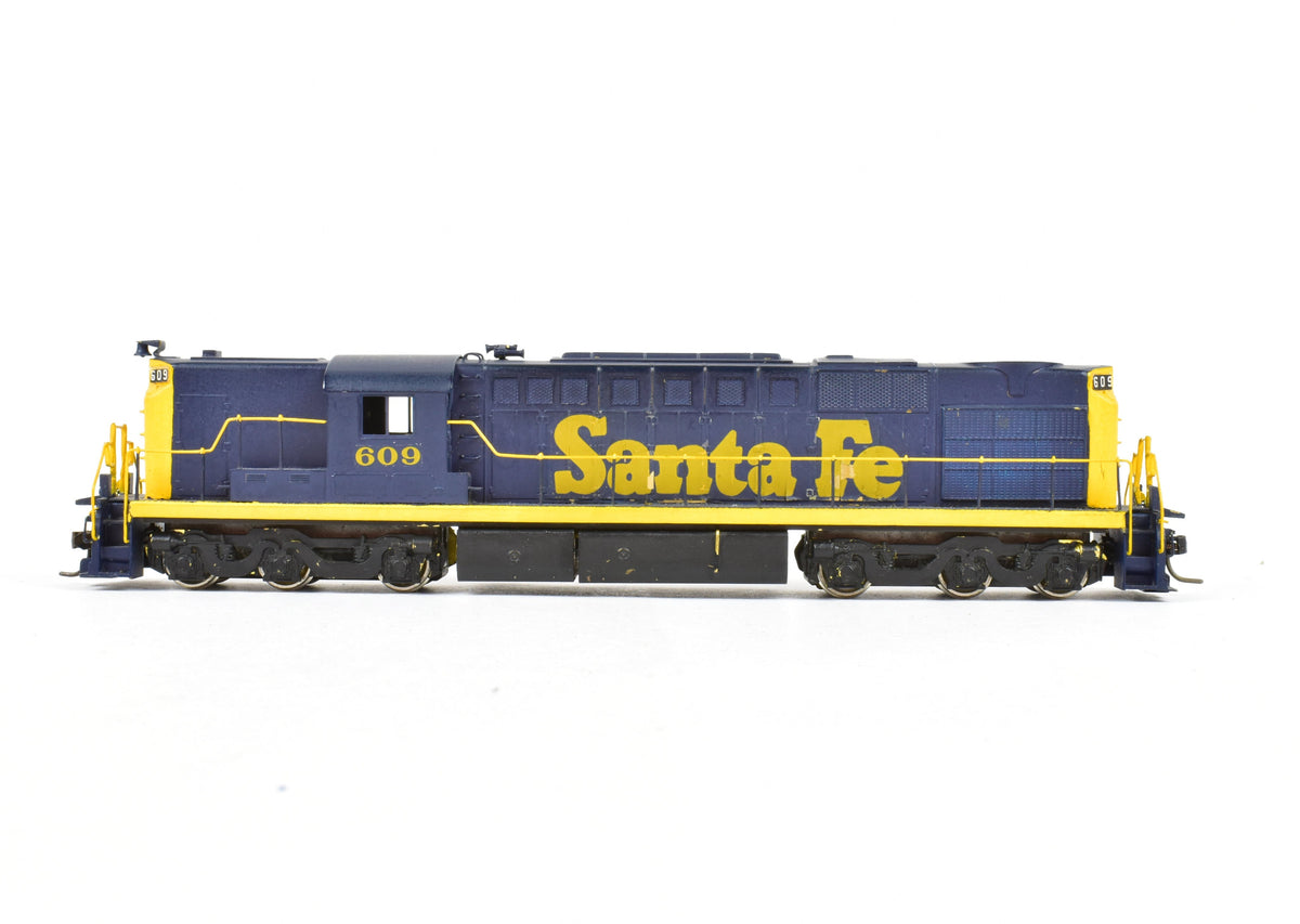 HO Brass Alco Models ATSF - Santa Fe ALCO DL600B RSD15 High Hood Versi ...