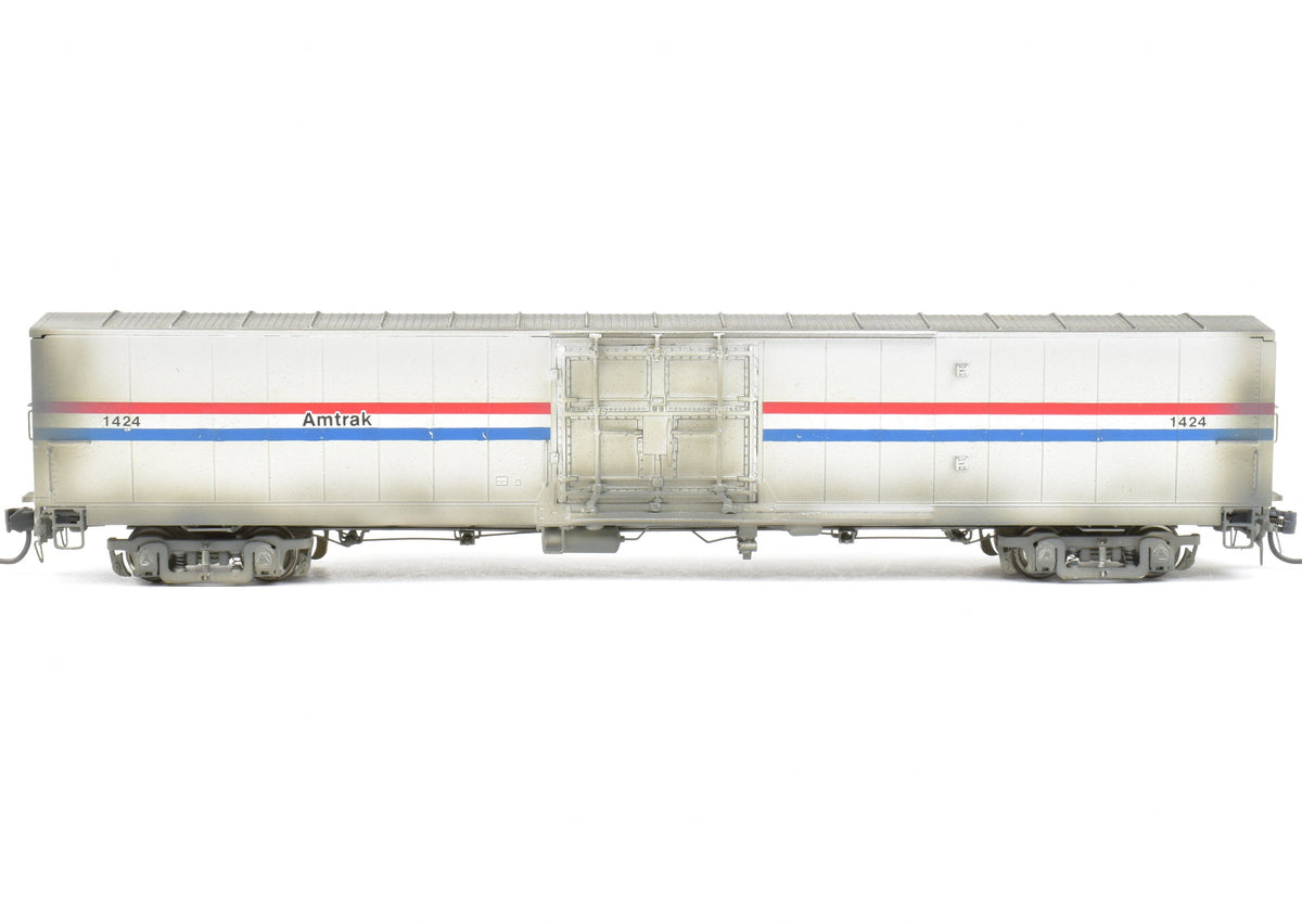 HO Brass Metro Models Amtrak Merchandise Handling Car Custom Painted N ...