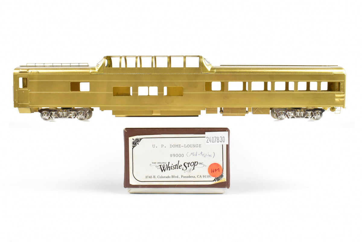 HO Brass The Original Whistle Stop UP - Union Pacific #9000 Dome-Loung ...