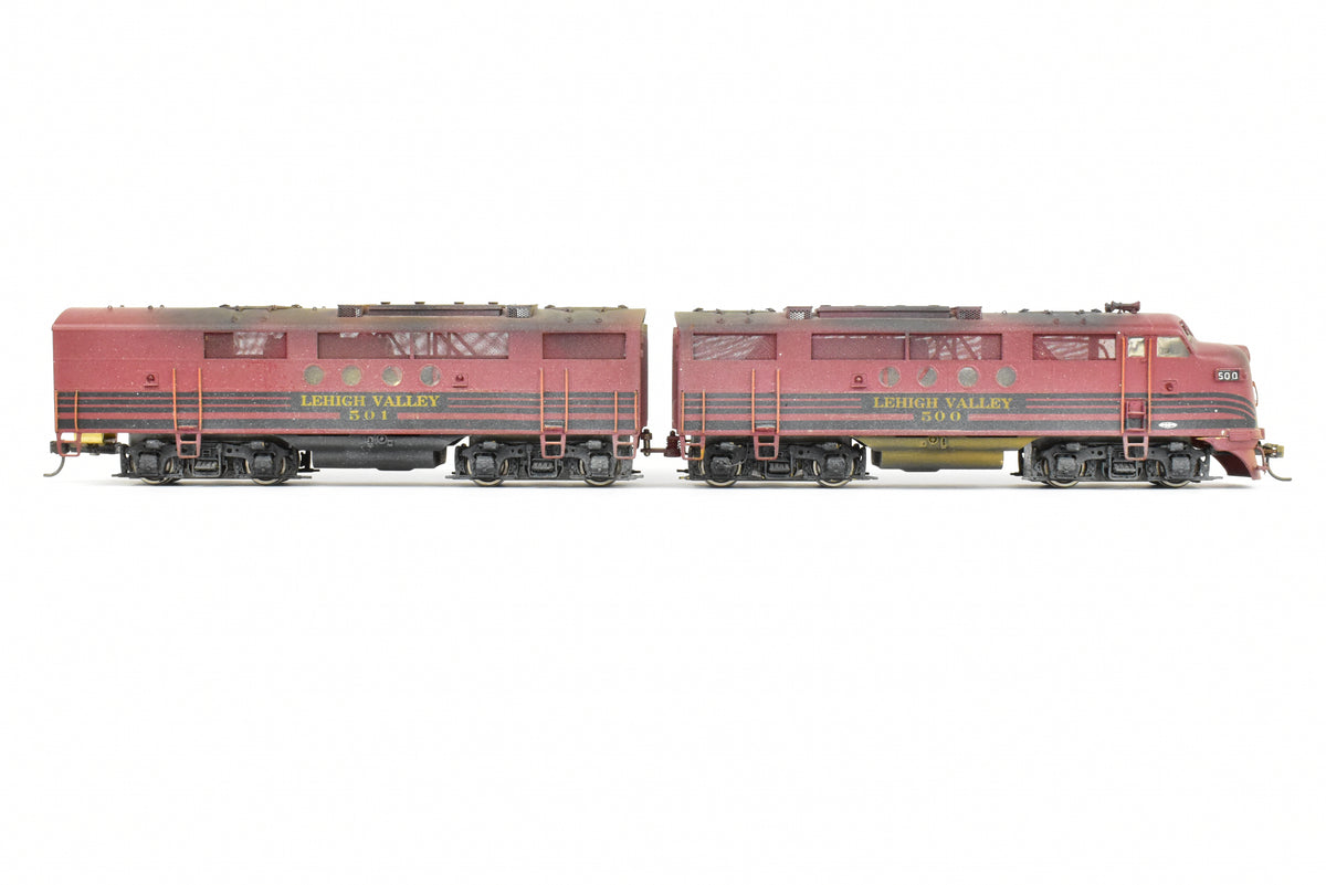 HO Brass Hallmark Models LV - Lehigh Valley EMD FT A/B Set CP w/Heavy ...